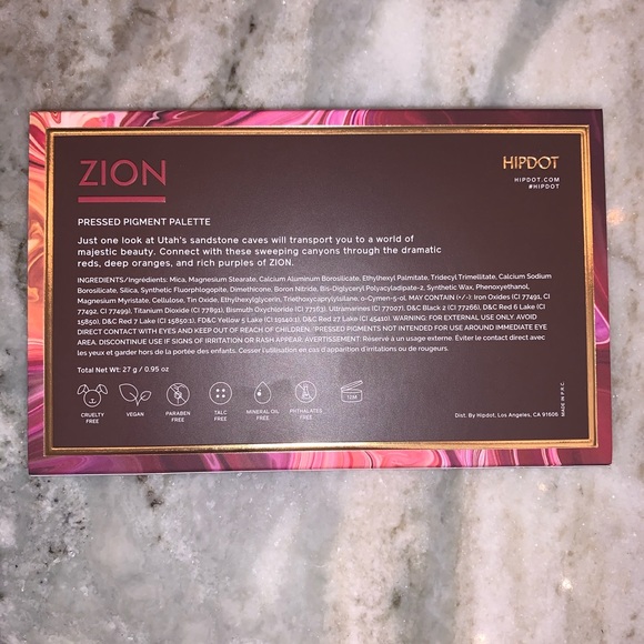 hipdot | Makeup | Hipdot Zion Palette | Poshmark